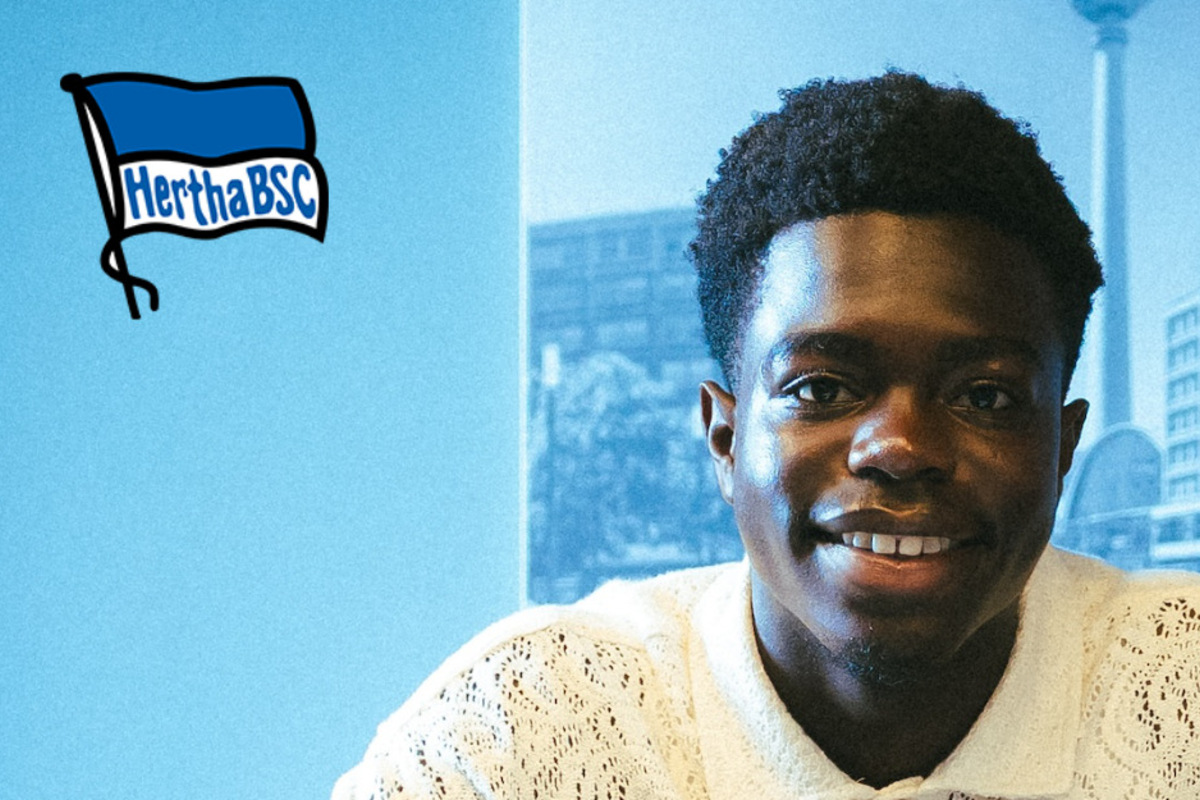 Hertha BSC bindet Boris Mamuzah Lum langfristig