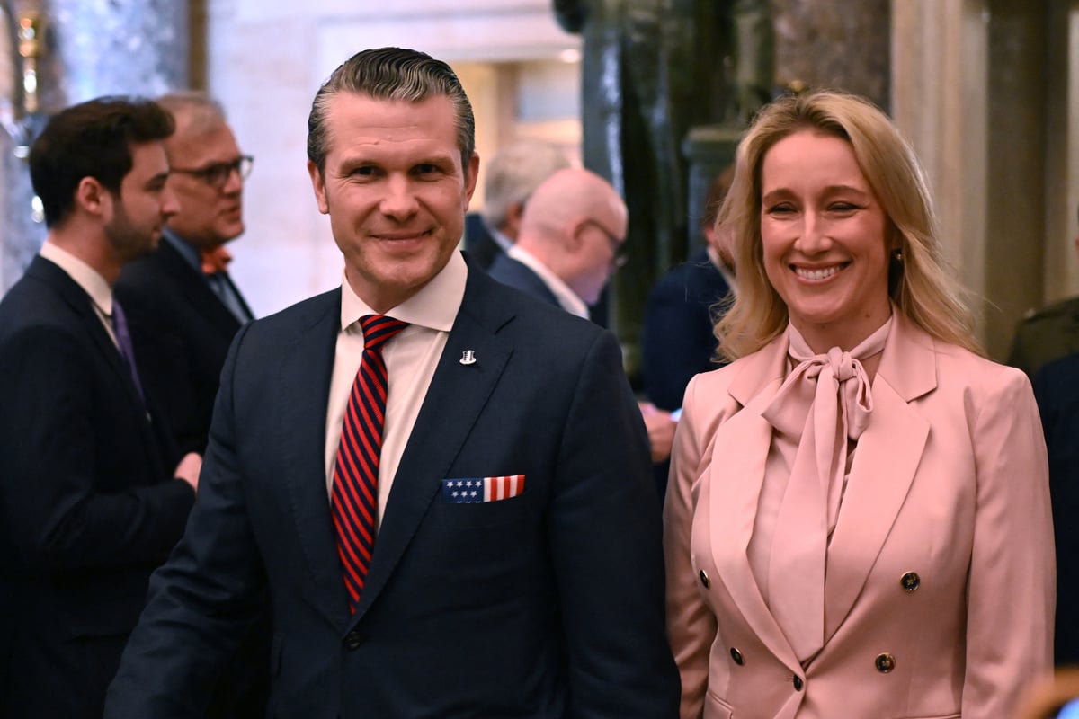 Hegseth slammed for bringing wife along to secret security meetings | TAG24