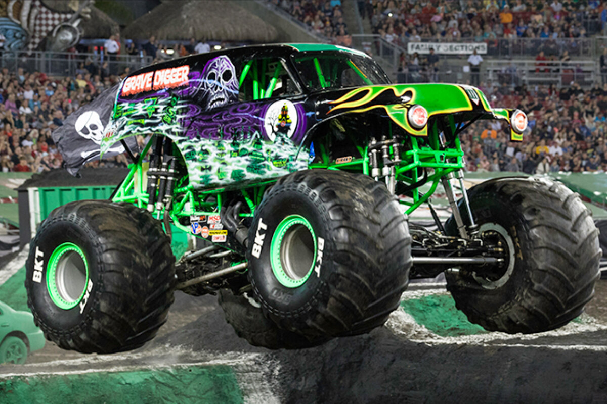 Am 1. Juli könnt Ihr diese krassen Monstertrucks in Dresden sehen