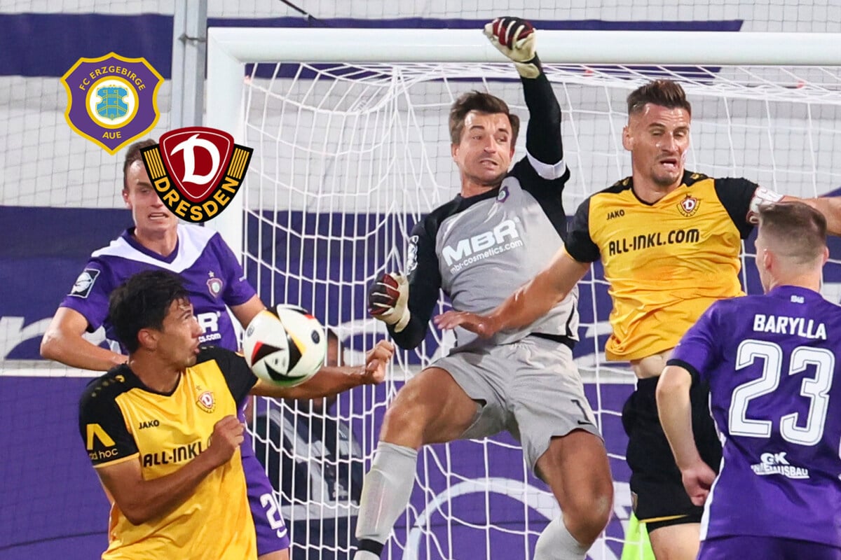 Überragender Sieg für Erzgebirge Aue im Sachsenderby gegen Dynamo Dresden
