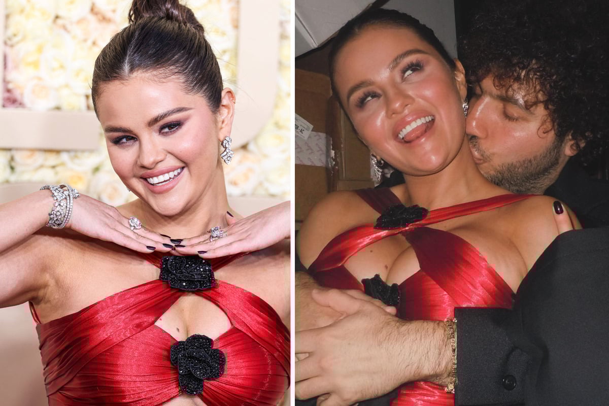 Selena Gomez drops new photos with Benny Blanco at Golden Globes