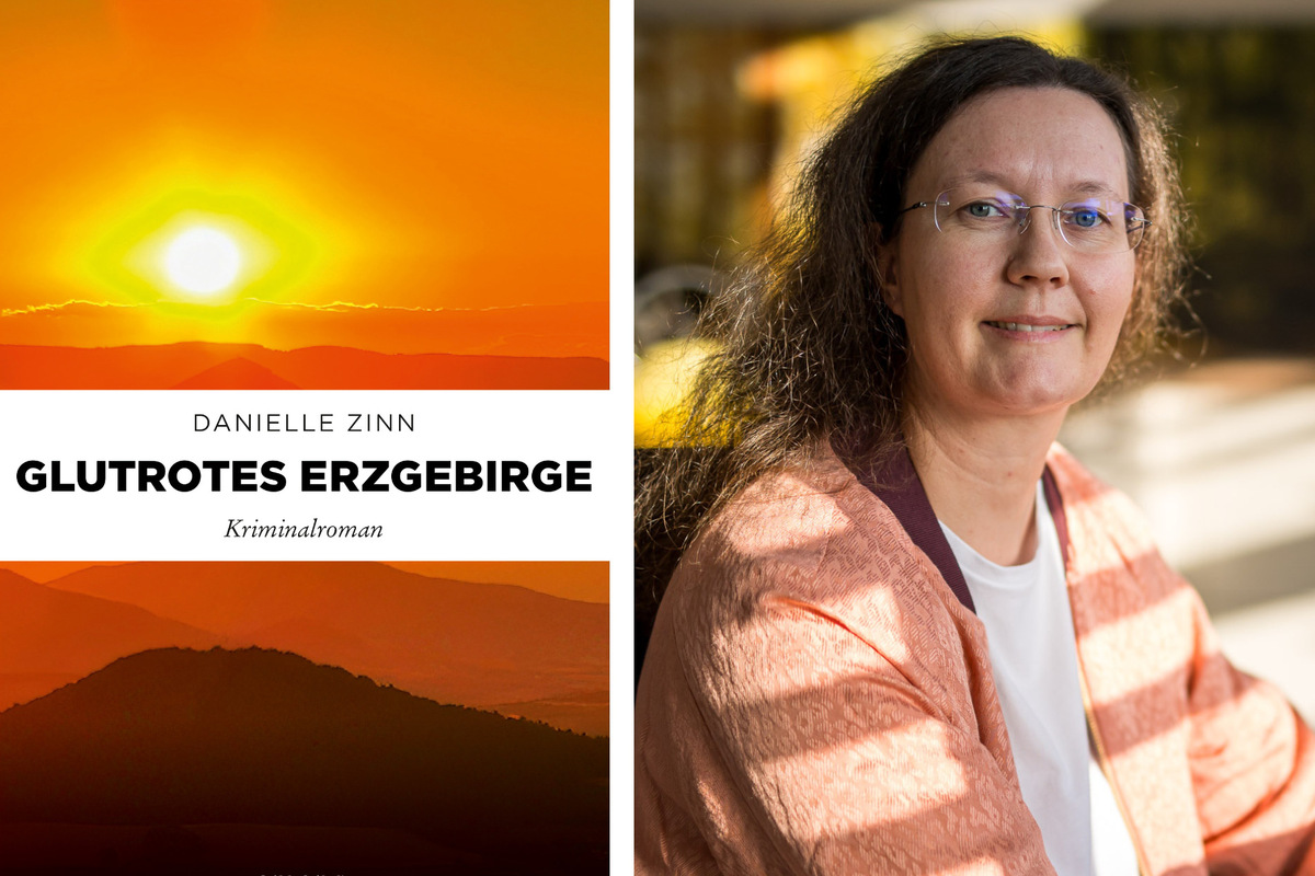 "Glutrotes Erzgebirge": Danielle Zinn bringt Krimi-Roman heraus