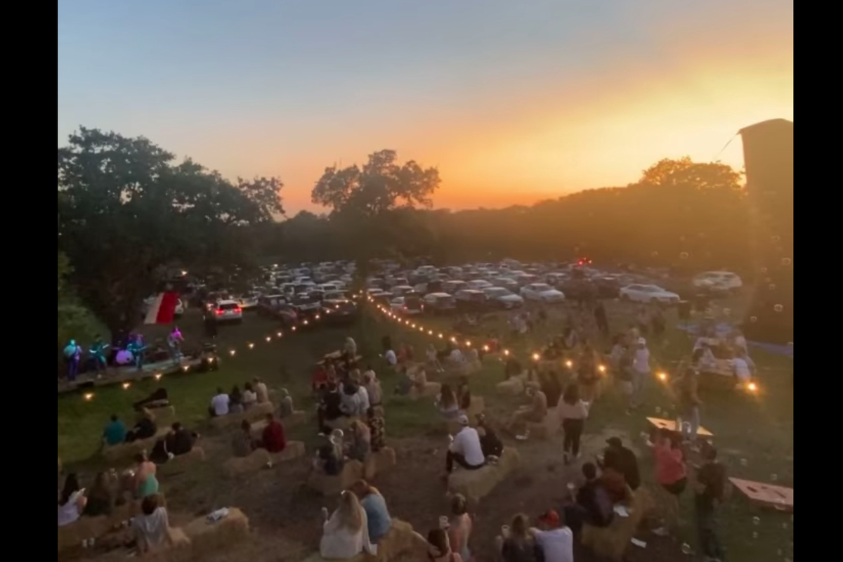 Local cattle ranch transforms into drive-in theater every Friday night