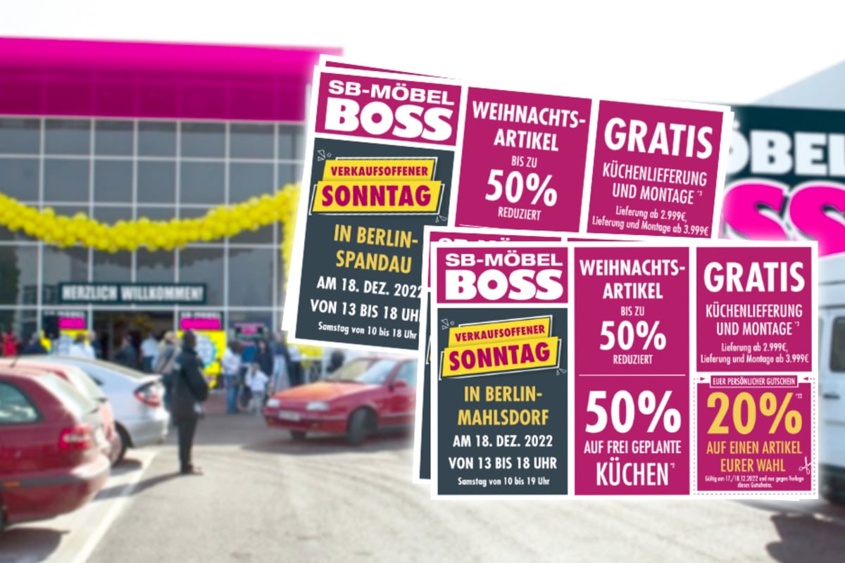 Möbel Boss vergibt wieder coole Coupons zum Sparen