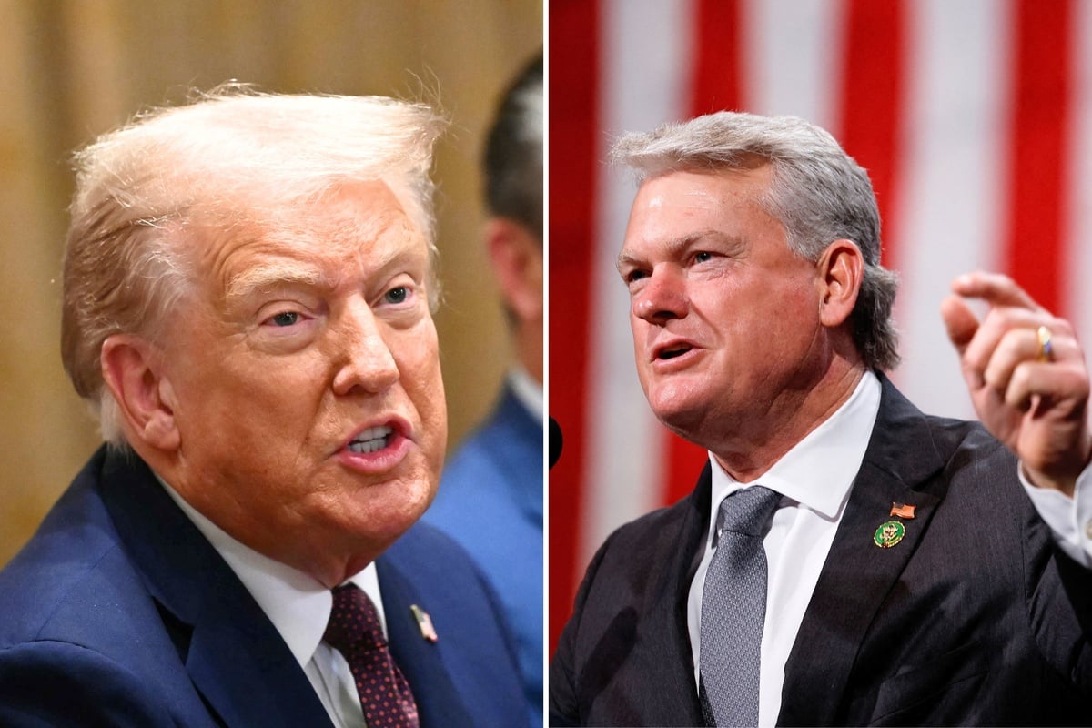 MAGA Rep. Mike Collins caught on hot mic making big admission on Trump ...