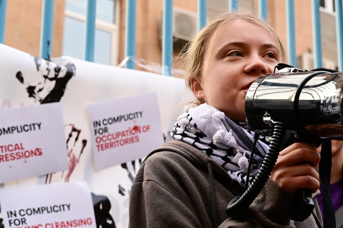 Greta Thunberg plans visit to Gaza to protest Israel's assault