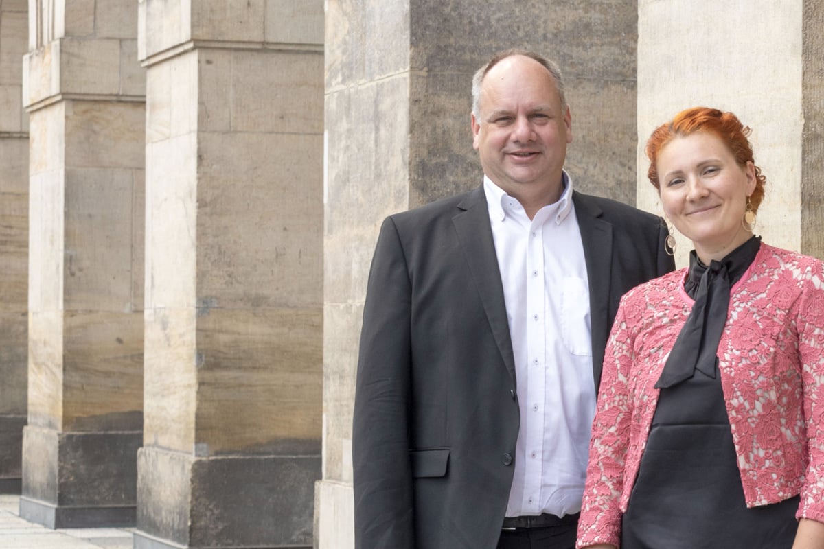 Dresdner Rathaus wird zum Museum - Ausstellung an der "Goldenen Pforte":