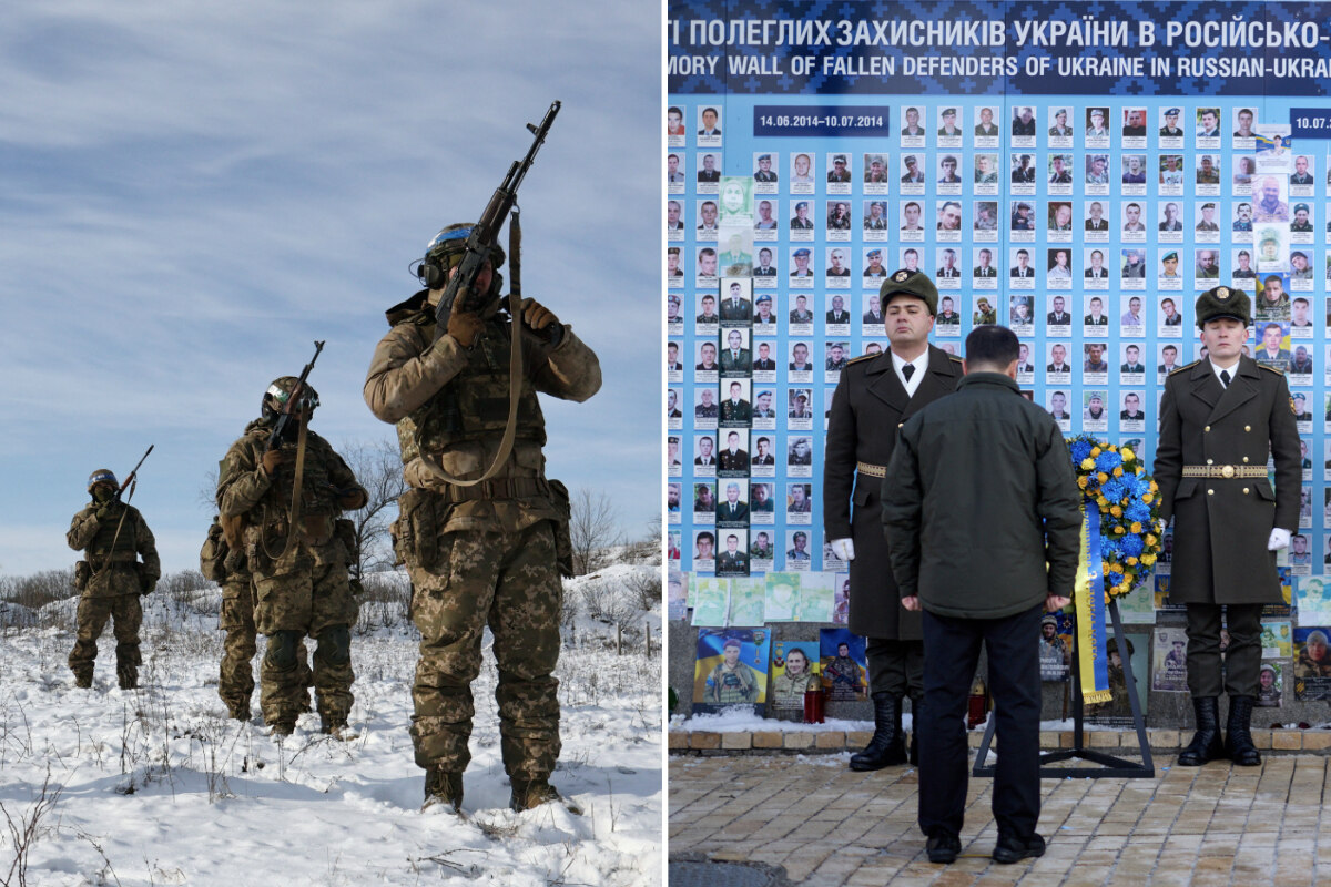 Zelensky reveals latest official death toll for Ukrainian soldiers in ...