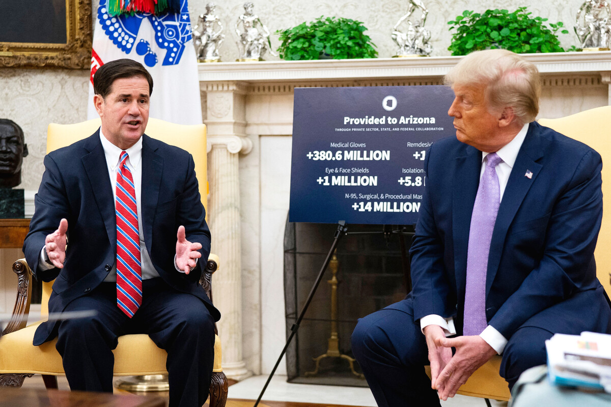 Donald Trump allegedly pressured ex-Arizona governor in latest election ...