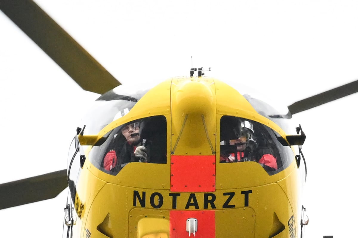 Rettungshubschrauber-Einsatz in Windeck: Motorradfahrer bei Sturz schwer verletzt