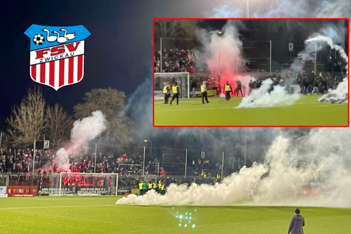 FSV Zwickau verliert Chaos-Spiel gegen Babelsberg nach Ausschreitungen im Stadion!