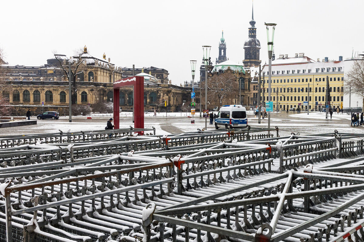"Trauermarsch" und Blockaden: Hier wird heute in Dresden demonstriert