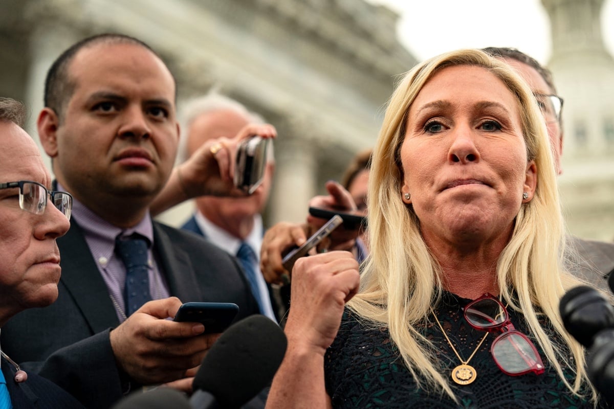 Marjorie Taylor Greene warns of "Hell to pay" if Senate Republicans ...