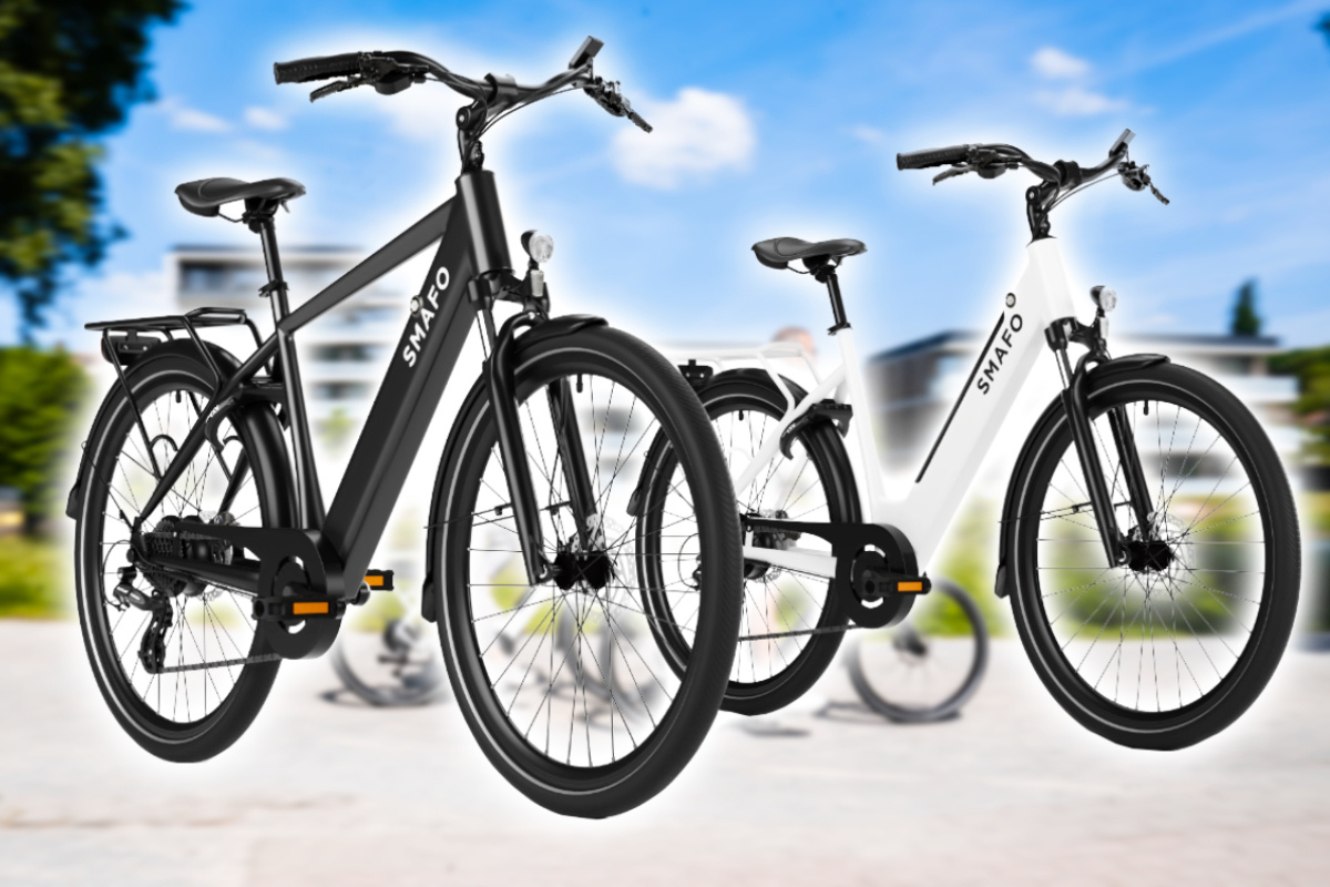 Die neuen E-Bikes von SMAFO gibt's gerade 300 Euro günstiger
