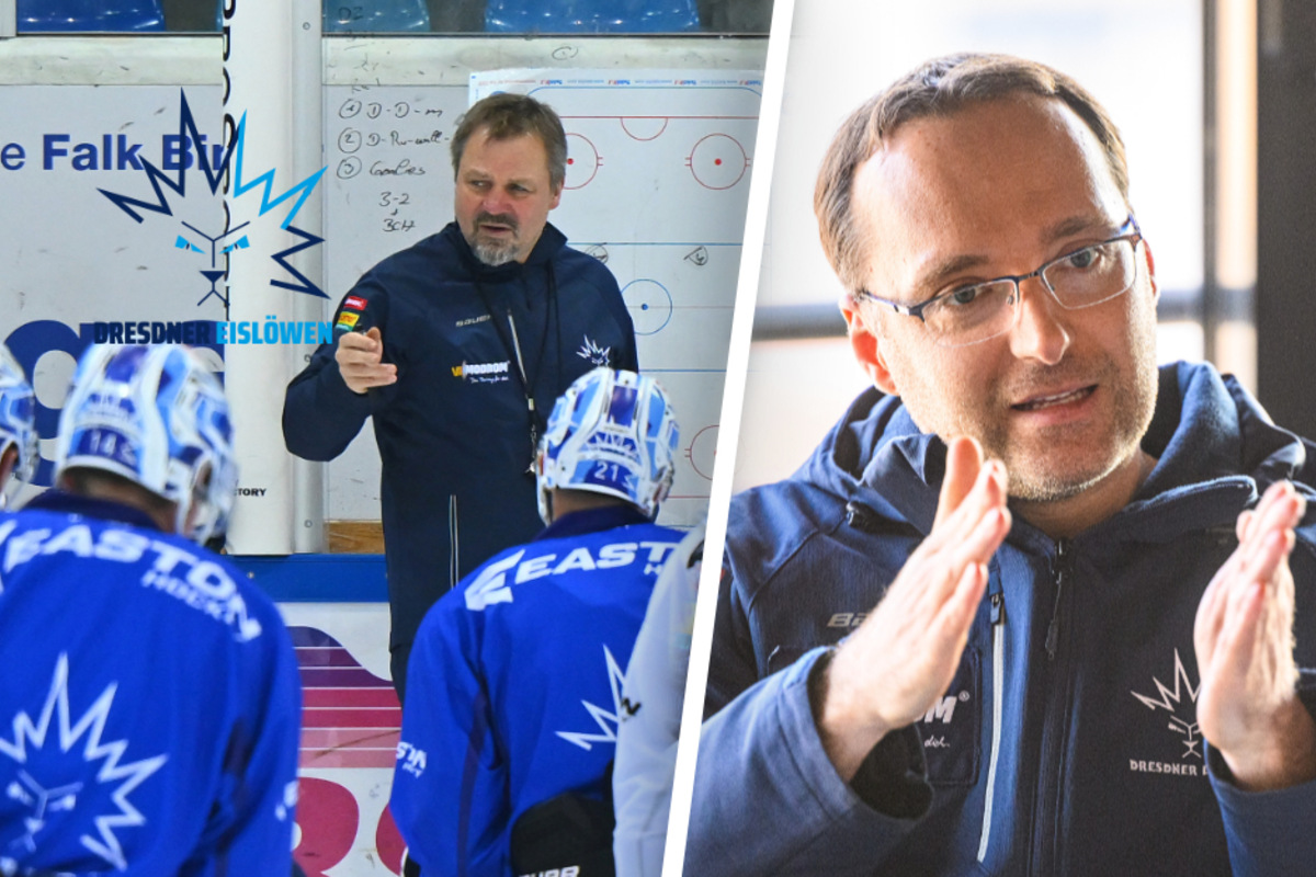 Dresdner Eislöwen: Sportdirektor Matthias Roos redet nach Beurlaubung ...