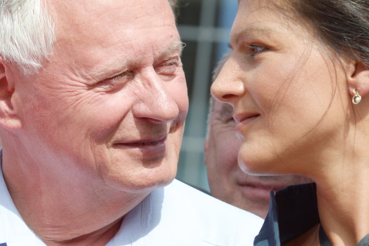 Sahra Wagenknecht spricht über ihre Ehe: "Oscar trägt mich auf Händen"