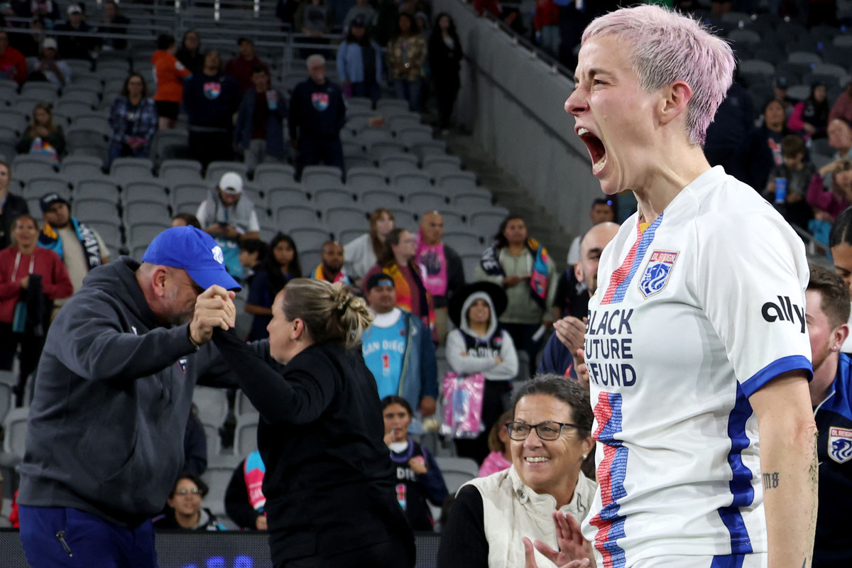 Megan Rapinoe gets shot at fairy-tale ending after OL Reign advance to ...