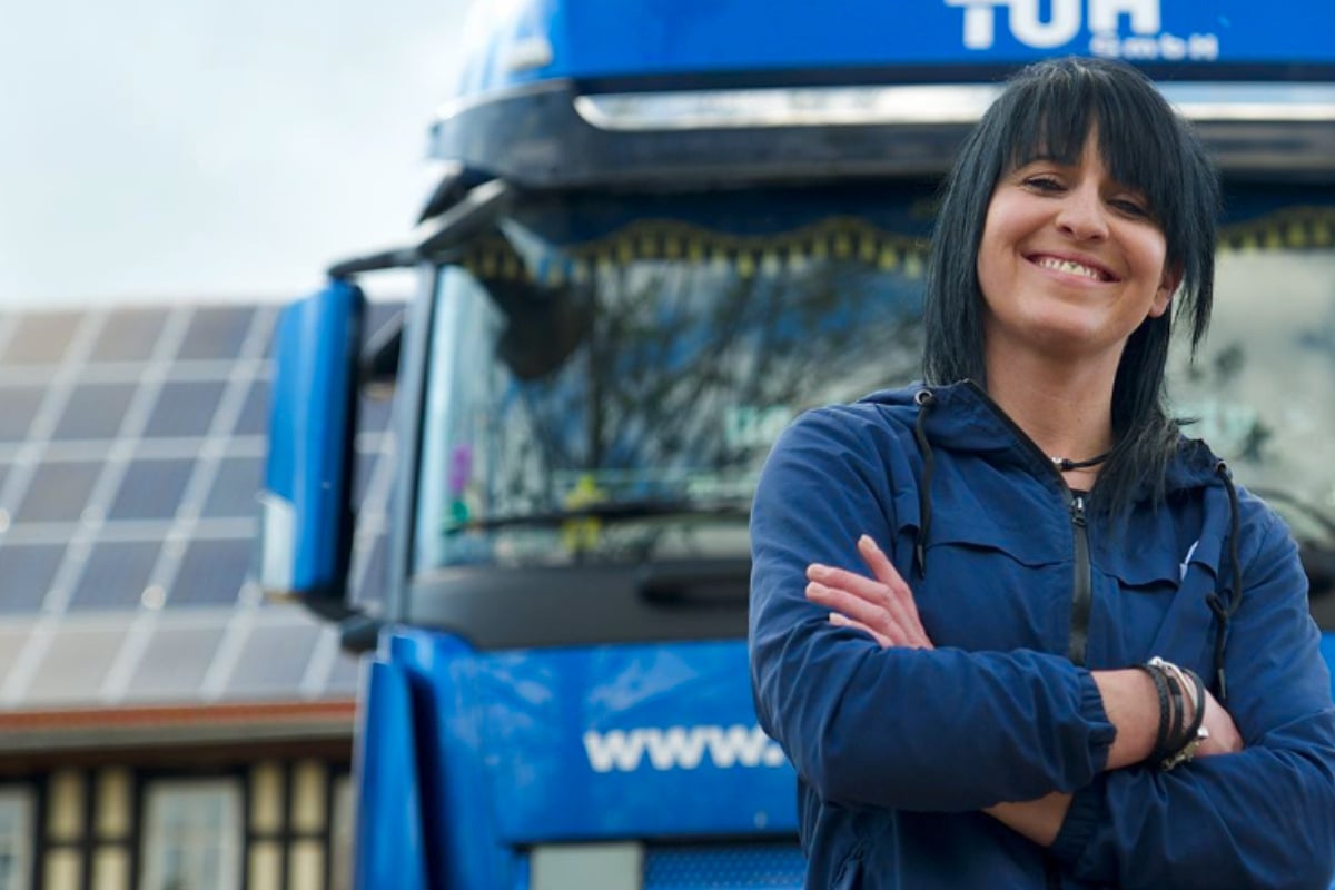 Trucker Babes (Kabel Eins): Jessy Koch geschockt von Polen-Verkehr: "Bist du noch ganz fit im Helm?"