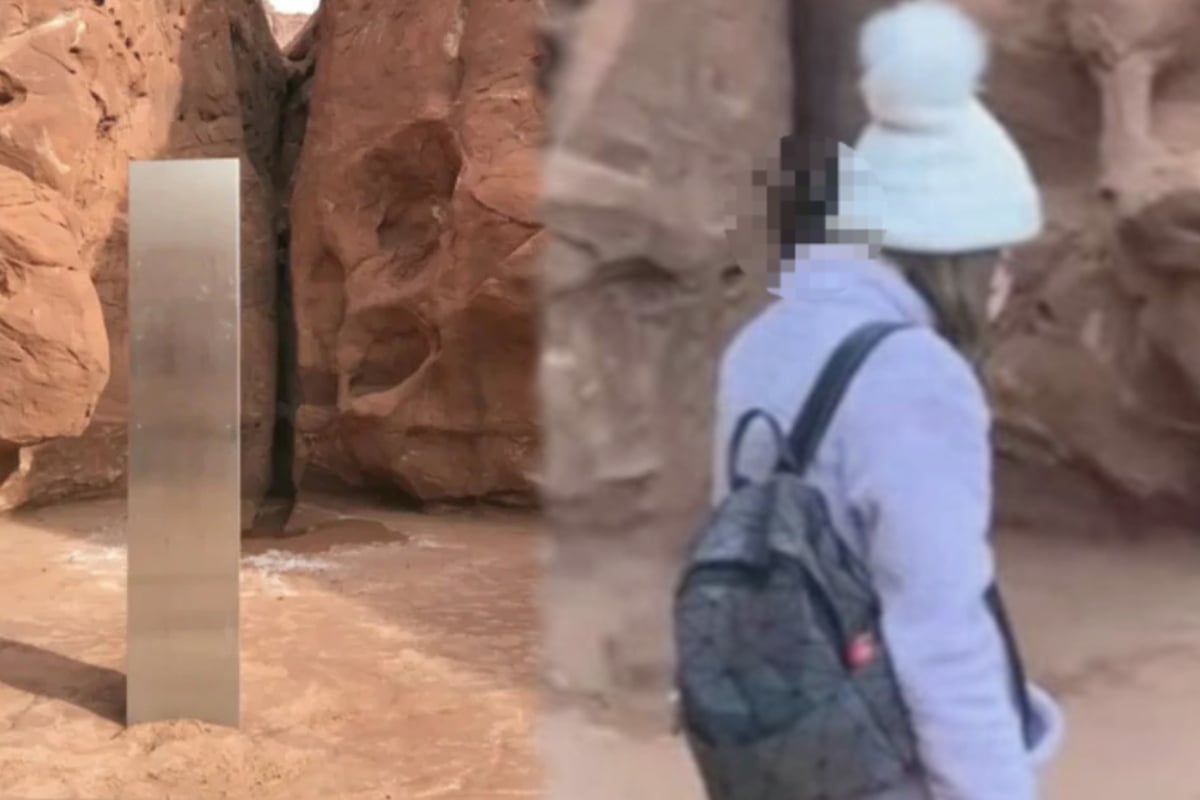 Mystery of the Utah monolith: TikTok video shows strange creature at ...