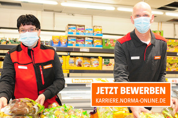 Bei Norma könnt Ihr als Aushilfe 450 Euro dazu verdienen
