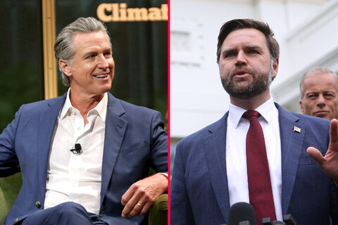 Newsom snaps back at Vance in latest brutal trolling: "Blatantly false ...