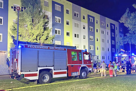 Nach Kellerbrand in Delitzsch: Bewohner müssen mitten in der Nacht ...