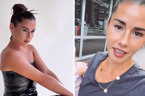 So heiß wie nie: Sarah Engels im Lack-und-Leder-Look, "für den Alltag ...