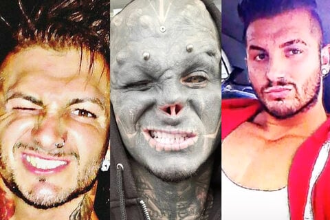 Alien-Mann Anthony Loffredo in Restaurants nicht erwünscht! Nächste ...