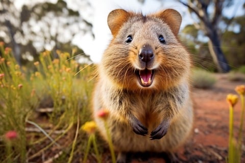Das süßeste Tier der Welt: das australische Quokka