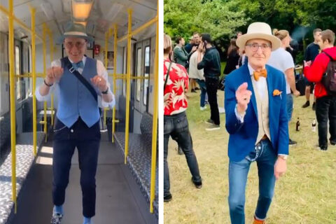 Günther Krabbenhöft: Berliner Hipster-Opa sendet wichtige Botschaft an ...