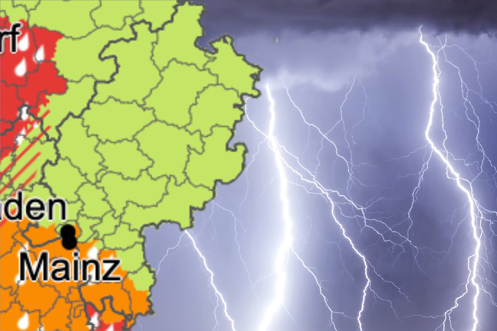 Der Wetterdienst warnt: Gewitter mit Unwetter-Potential drohen erneut Frankfurt und Hessen