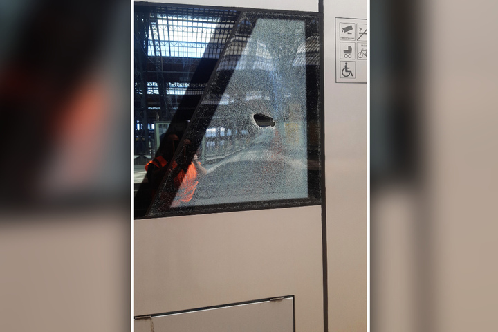 Chemnitz: Zug-Scheiben beschädigt - MRB sauer auf Deutsche Bahn!