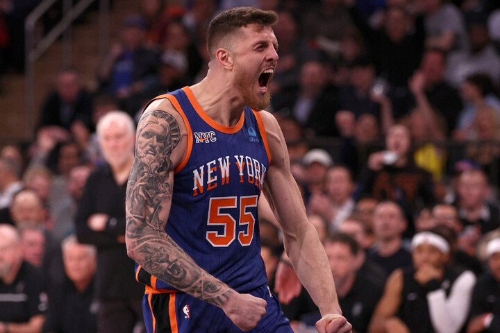 Deutscher NBA-Star Isaiah Hartenstein und Model-Gattin Kourtney Kellar ...