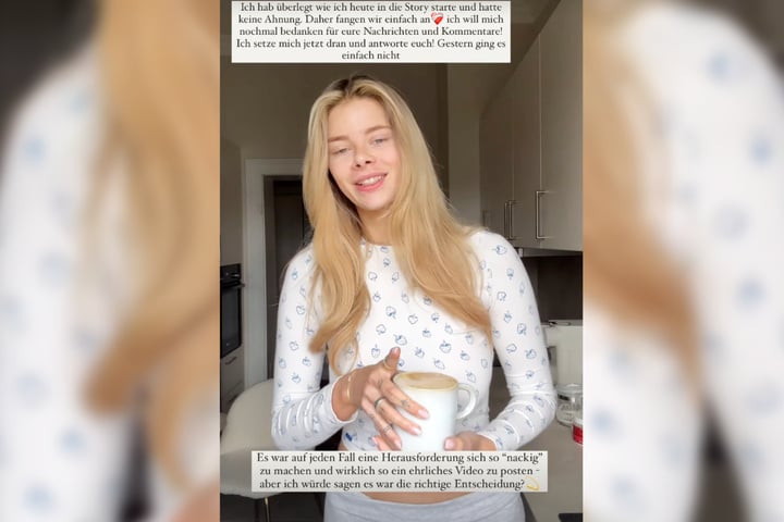 Influencerin Larissa Neumann gibt Einblick in ihr Seelenleben