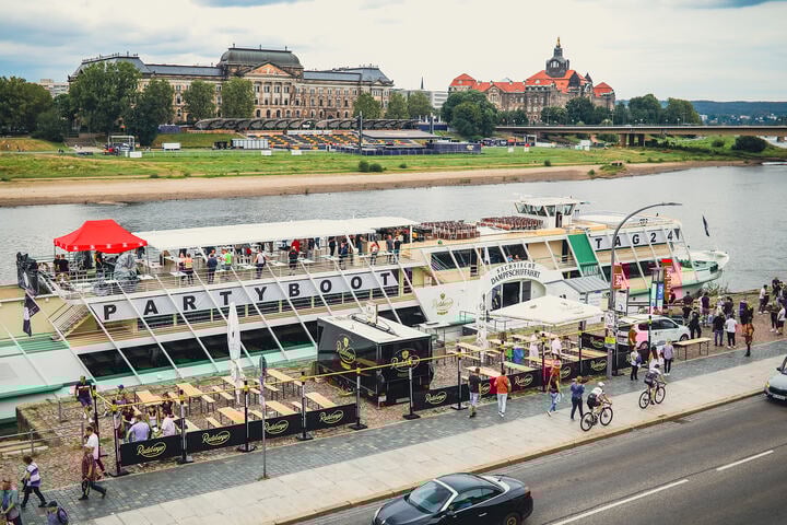 Dresden: Viele schöne Fotos vom zweiten TAG24-Partyboot