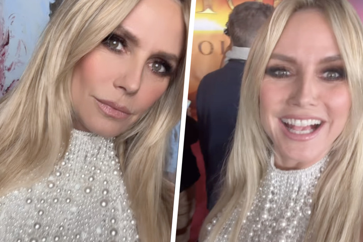 Heidi Klum zeigt ihre neue Mähne bei Premiere von Disneys "Mufasa"
