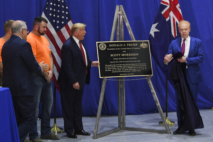 Trump rages at "red haired weirdo" as Australian billionaire drama ...