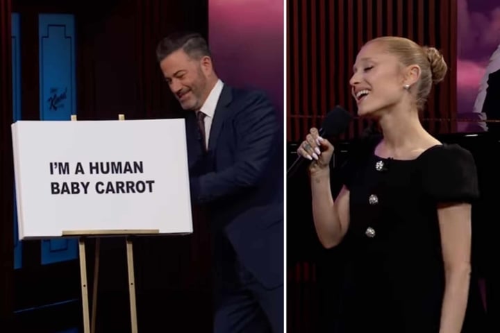 Ariana Grande sings pitch-perfect song about how teeny tiny she is: "I ...