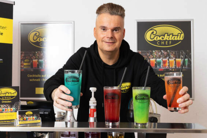 Die Cocktail-Chef-Anlage ist das Highlight auf jeder Veranstaltung