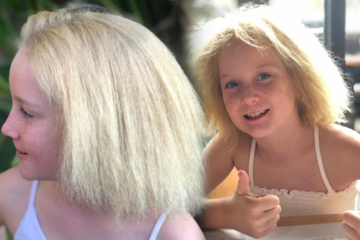 Uncombable hair syndrome is a thing, but this little girl is learning ...