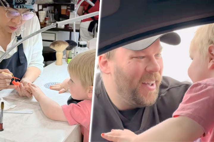 Canadian dad's heartwarming response to his son's painted nails goes ...