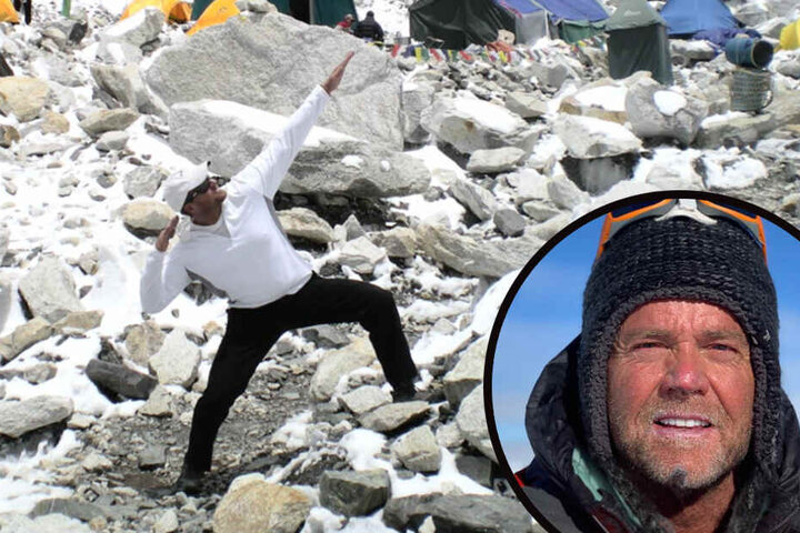 Er kollabierte auf dem Mount Everest, doch seine Leiche wird man wohl ...