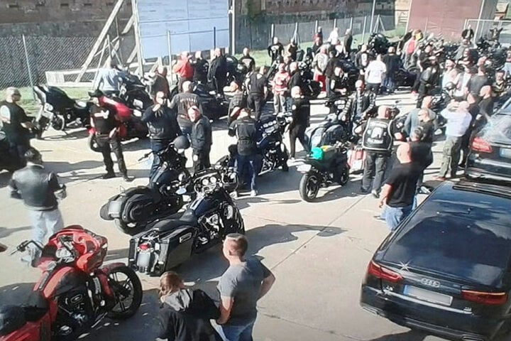 Rocker-Demo vor Torgauer Knast: Hells Angels brechen ihr Schweigen