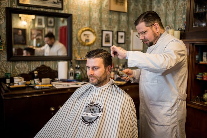 Leipzig: Bei diesem Retro-Barbier ist der Kunde noch Kaiser