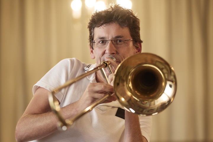 Dresden: Posaunist lässt zum Jubiläum das Watzke wackeln