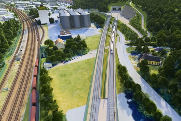 Deutsche Bahn plant längsten Eisenbahntunnel Deutschlands