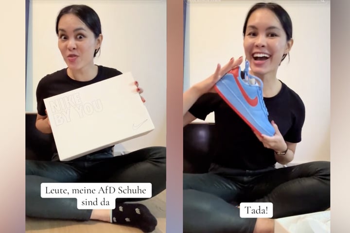 AfD im "Air Force"-Fieber: Das steckt hinter dem "AfD-Schuh" von Nike