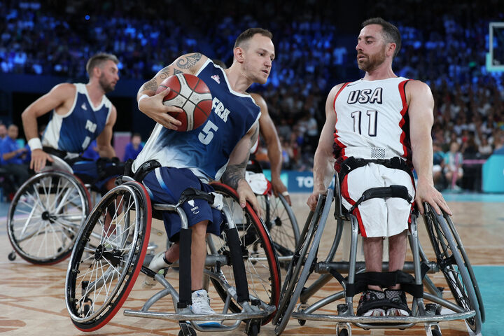 Paris Paralympics: USA beat France to join Britain in wheelchair ...