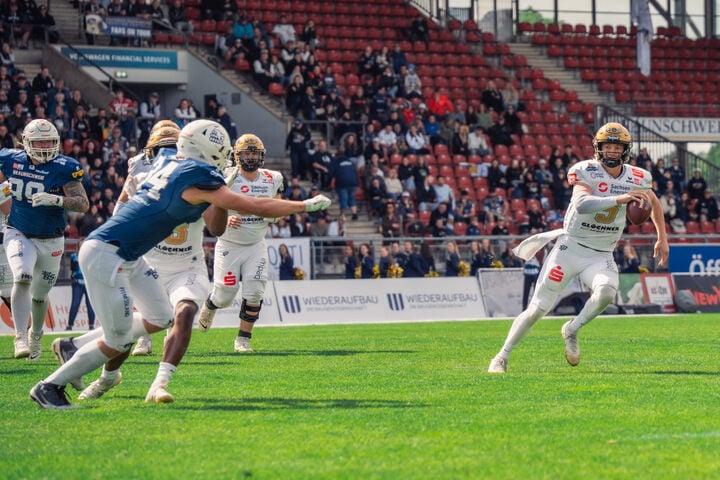 Dresden Monarchs bleiben ungeschlagen und gewinnen bei den Braunschweig ...