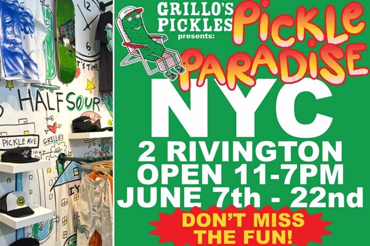 New York City pickle lovers rejoice! Grillo's Pickle Paradise pop-up is ...